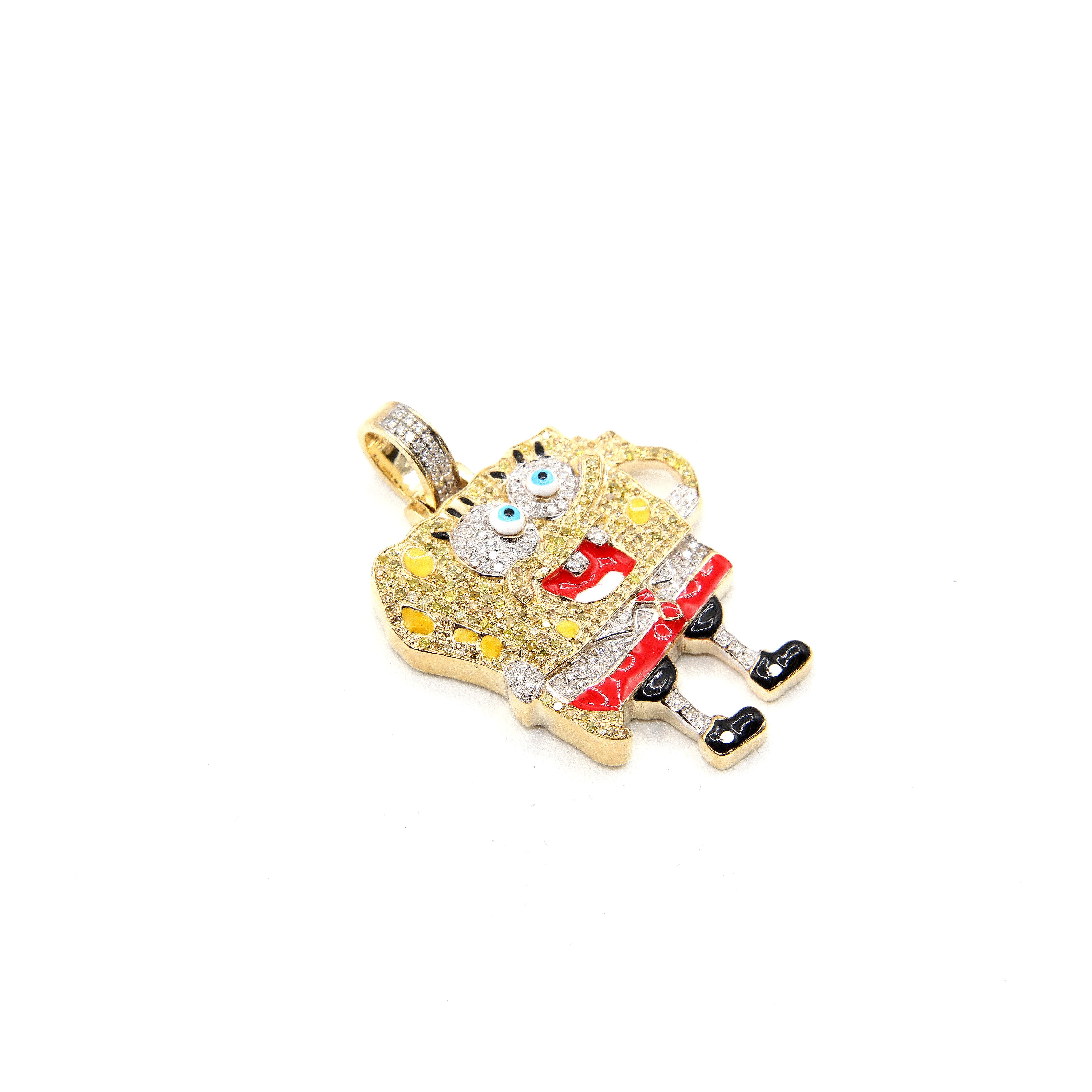 Spongebob Diamond Pendant – Suffice